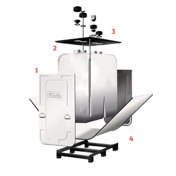 Double-Wall Lubricant Oil Storage | Roth North America